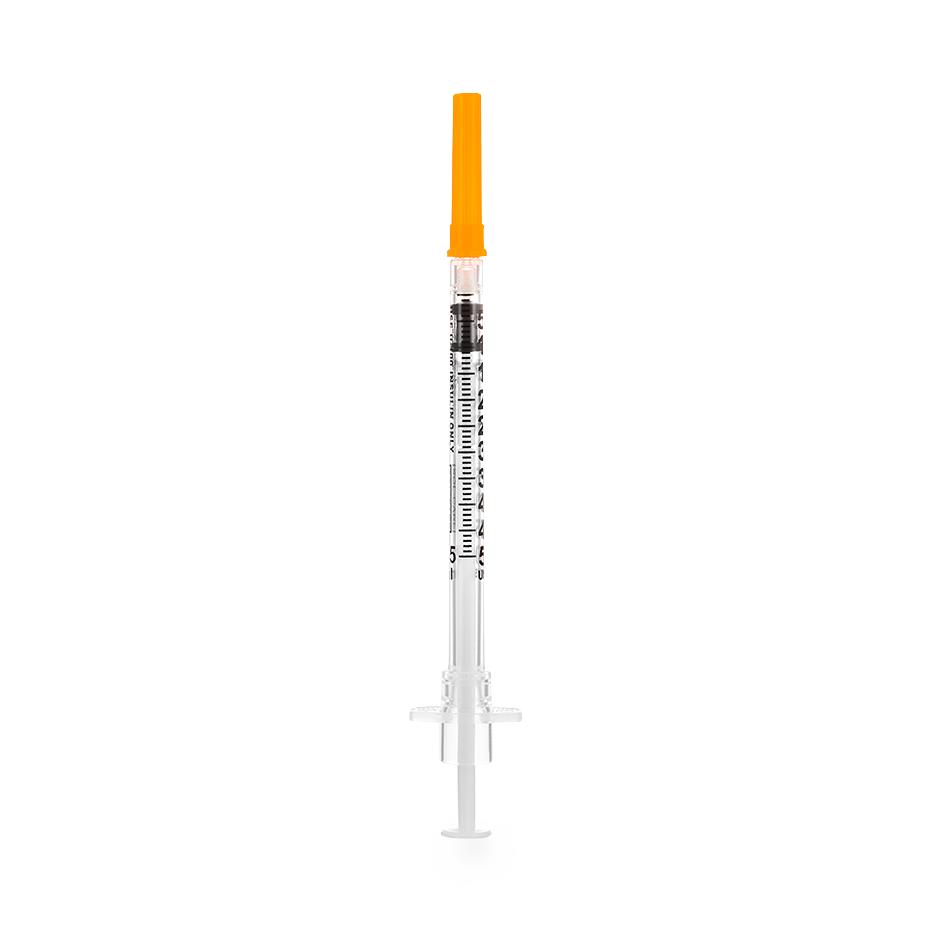 Sol-Care Safety Insulin Syringes with Retractable Needle | Medline