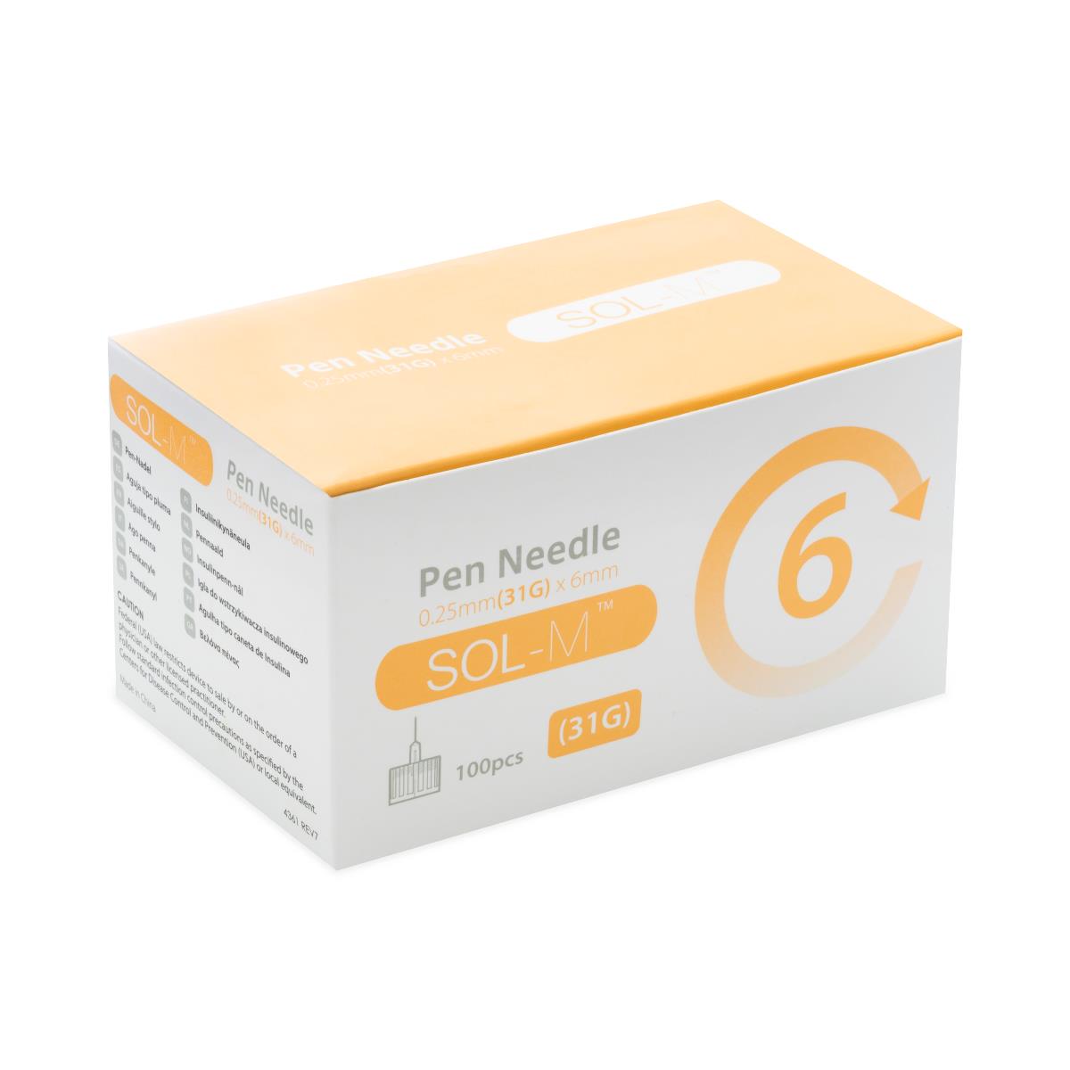 Sol-M Standard Pen Needles | Medline