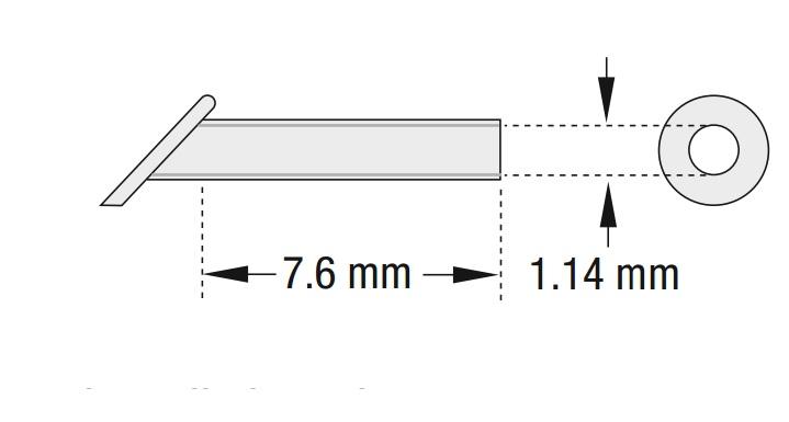 Armstrong Beveled Plain End Ventilation Tubes | Medline