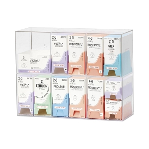 Acrylic Double-Tier Suture Rack | Medline