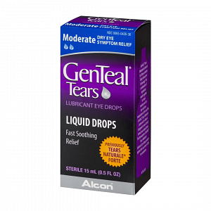 GenTeal Tears Moderate Lubricant Eye Drops | Medline Industries, Inc.