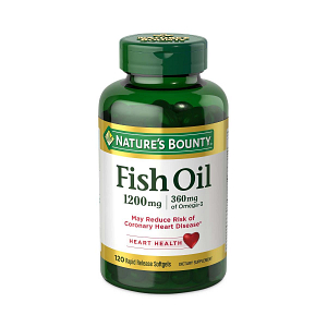 Nature's Bounty Fish Oil Softgels | Medline