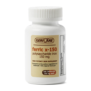 Ferric X-150 Polysaccharide Iron Capsules | Medline Industries, Inc.