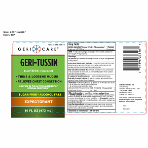 Geri-Care Geri-Tussin Guaifenesin Syrup | Medline Industries, Inc.