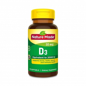 Pharmavite 50 mcg Vitamin D3 | Medline Industries, Inc.