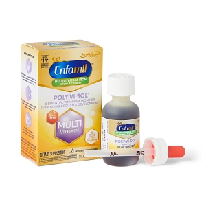 Enfamil Poly-Vi-Sol with Iron Multivitamin Supplement Drops | Medline ...