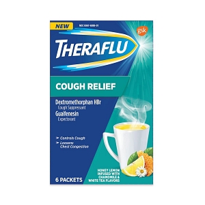 TheraFlu Honey Lemon Cough Relief White Tea with Chamomile | Medline ...
