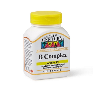21st Century Vitamin B Complex Caplets with Vitamin C | Medline ...
