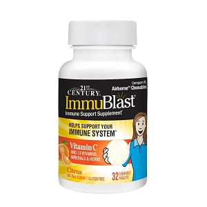 21st Century ImmuBlast Immune System Support Chewable Tablets | Medline ...