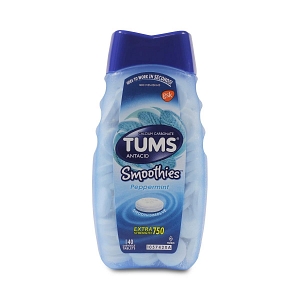 TUMS Smoothies Peppermint Antacid Tablet | Medline Industries, Inc.