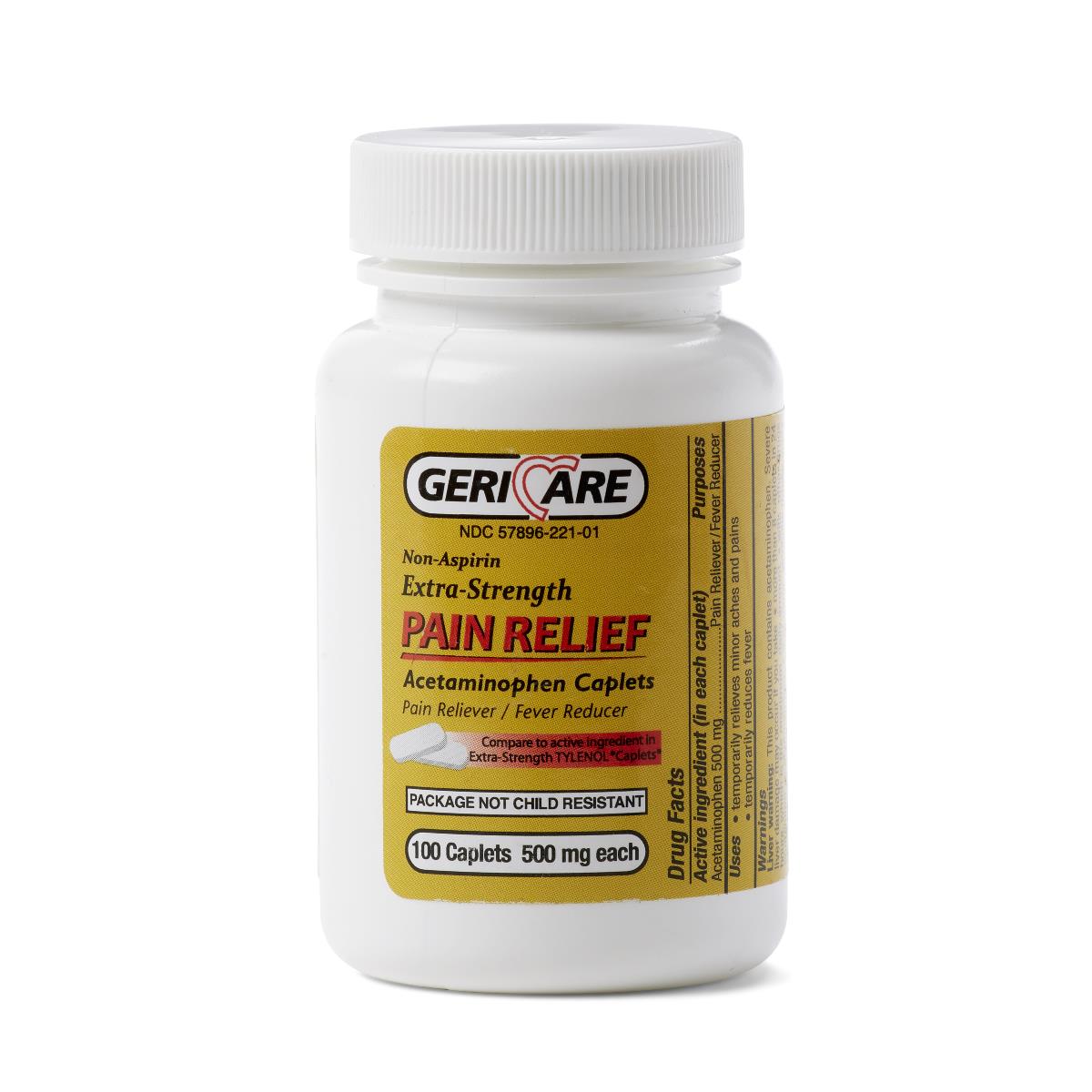 Acetaminophen Extra-Strength Caplets | Medline