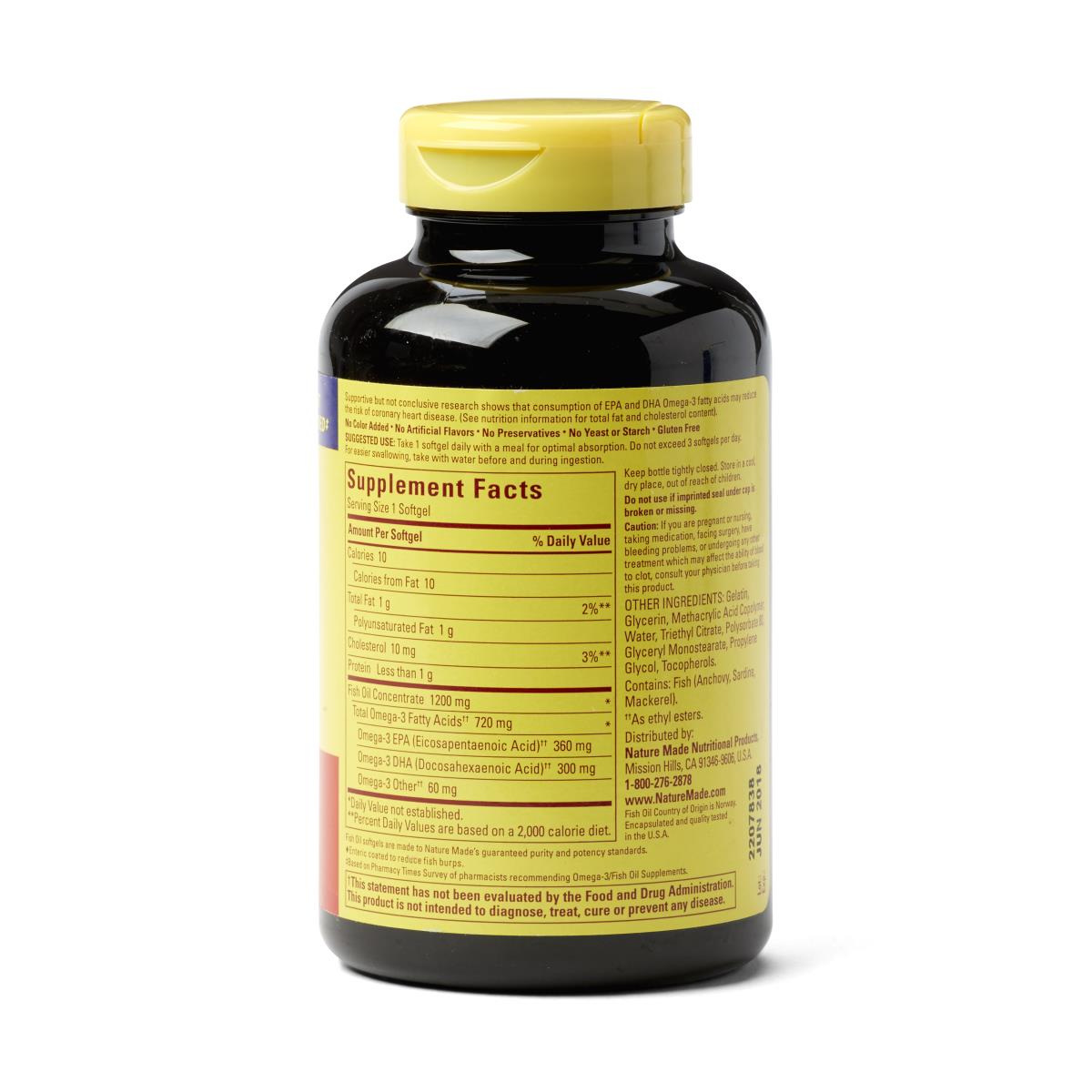 21st Century Fish Oil Softgels | Medline