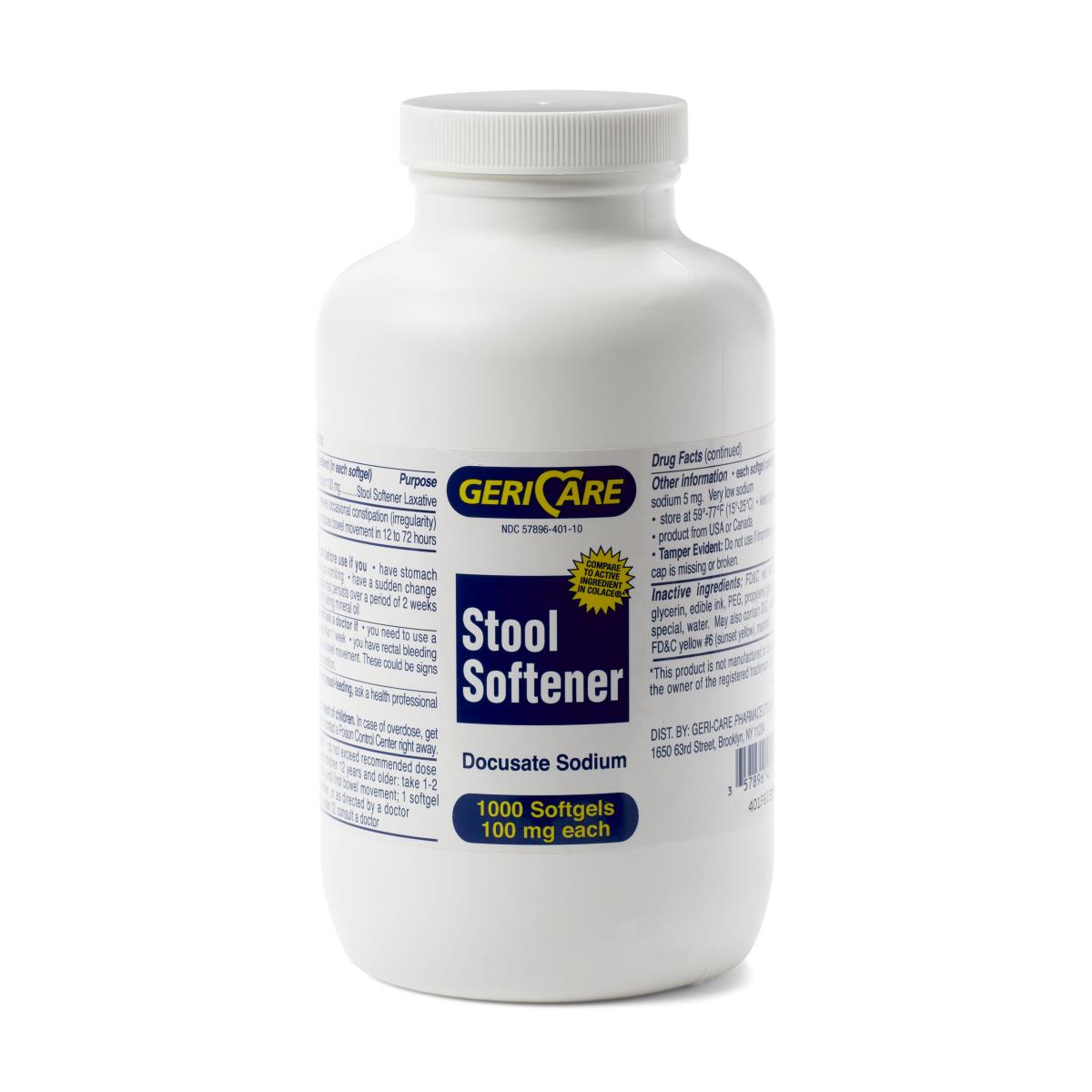 Docusate Sodium Stool Softener | Medline