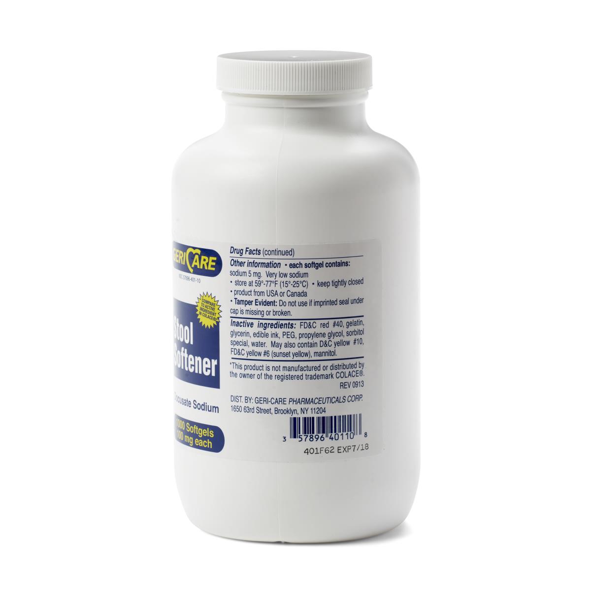Docusate Sodium Stool Softener | Medline