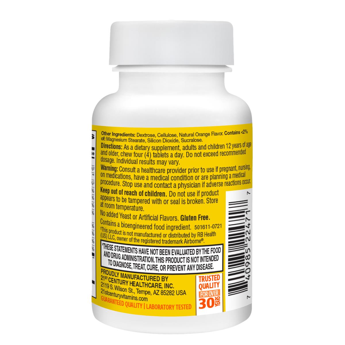 21st Century ImmuBlast Immune System Support Chewable Tablets | Medline