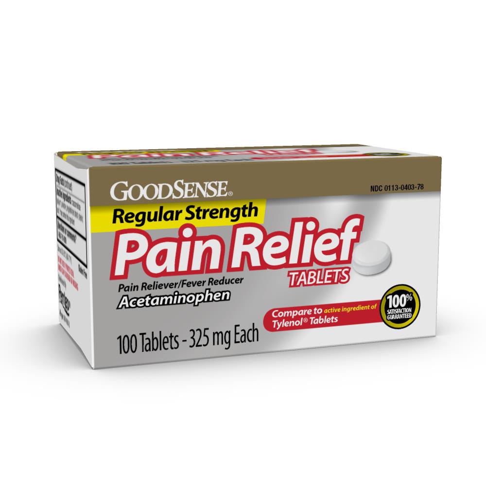 Good Sense Regular Strength Pain Relief Tablets | Medline