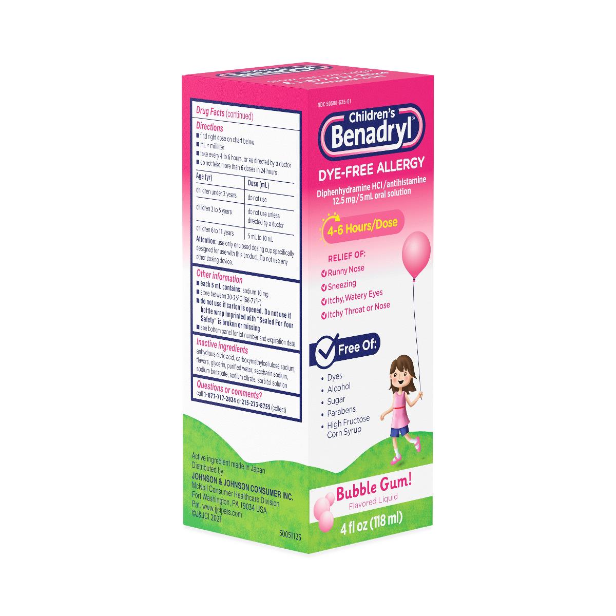 Children's Benadryl Oral Solution | Medline