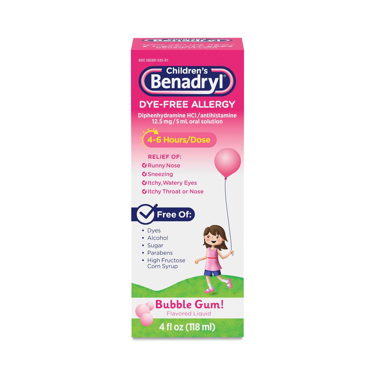 Children's Benadryl Oral Solution | Medline