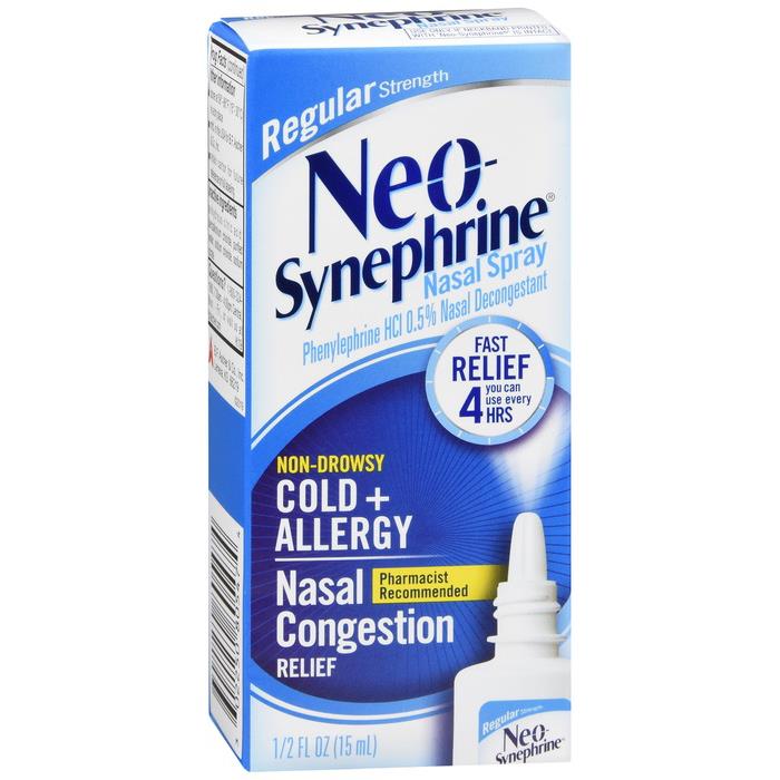 Neo-Synephrine Nasal Spray | Medline