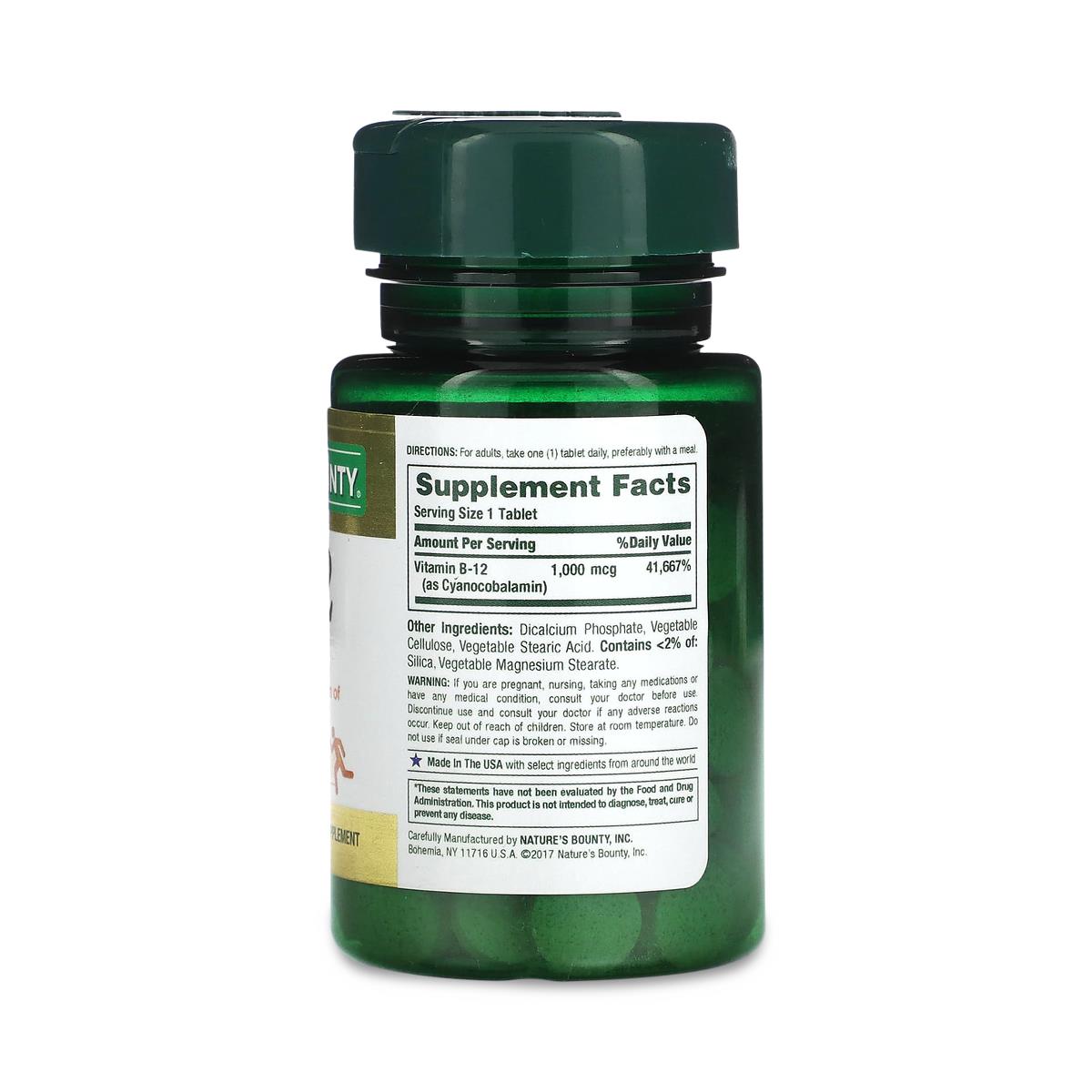 Nature's Bounty B-12 Tablets | Medline