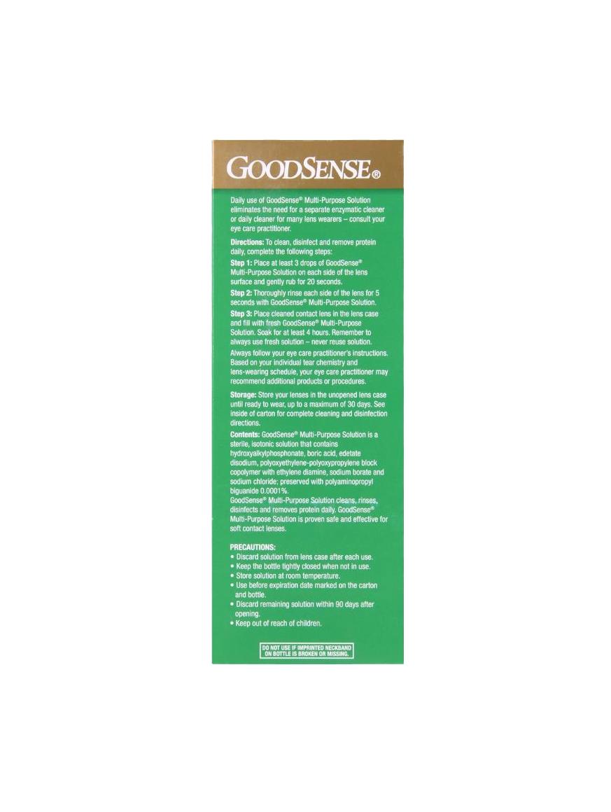 GoodSense Multi-Purpose Solution for Soft Contact Lenses | Medline