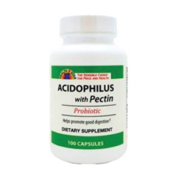 Acidophilus Capsules with Pectin | Medline
