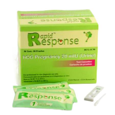 HCG Urine Pregnancy Test Cassette | Medline