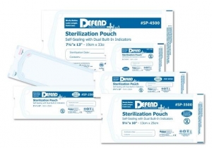 Defend+Plus Self-Seal Sterilization Pouches | Medline