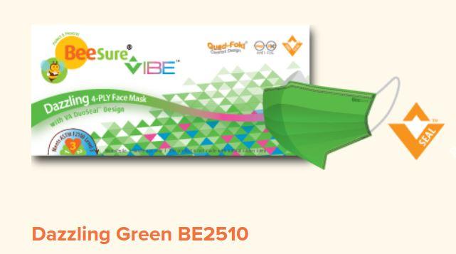 Vibe BeeSure Face Masks | Medline