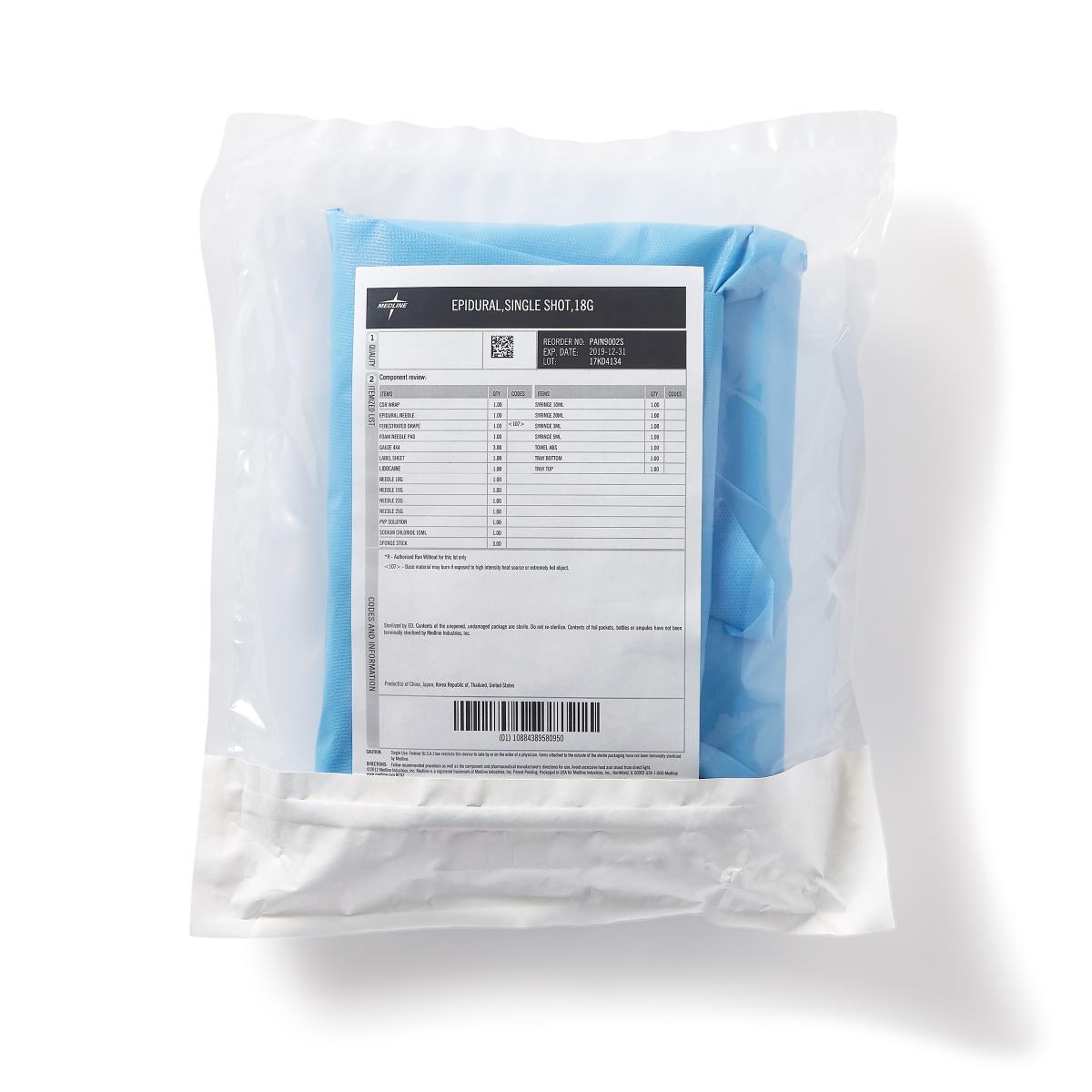 Universal Single Shot Tray | Medline