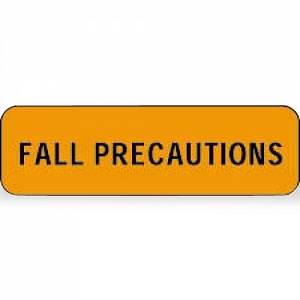 PDC Healthcare Fall Precautions Alert Labels | Medline