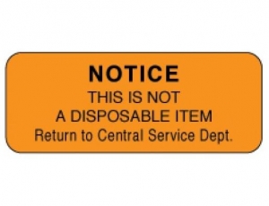 "Notice This Is Not" Labels | Medline