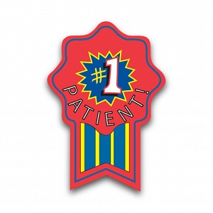 Number 1 Patient Pediatric Award Sticker | Medline Industries, Inc.