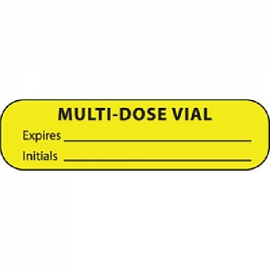 PDC Healthcare Multi-Dose Vial Labels | Medline Industries, Inc.