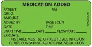 Removable Medication Added Labels | Medline Industries, Inc.