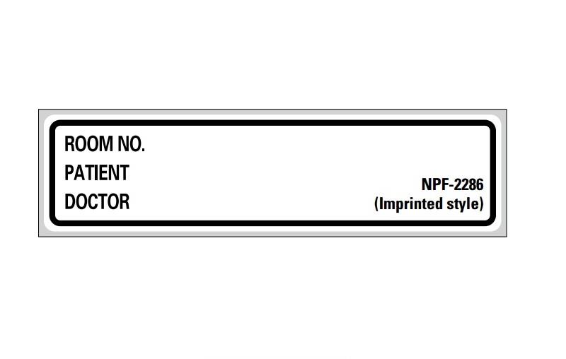 Pro-File Patient Chart Labels | Medline