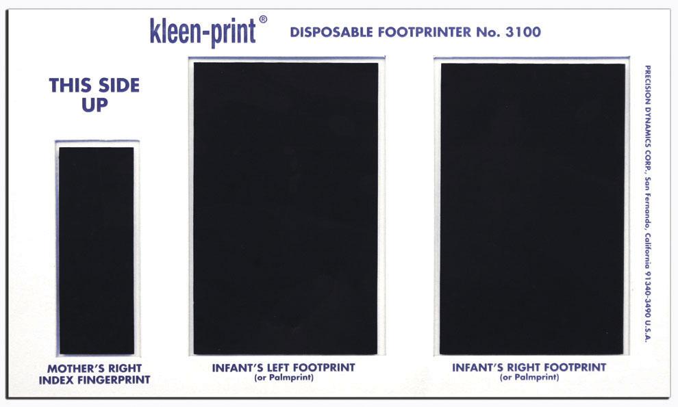 PDC Healthcare Disposable Footprinter | Medline