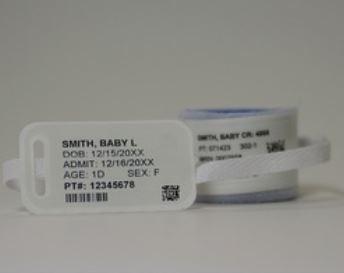 PHG Technologies Infant and Newborn ID Band with Shield | Medline