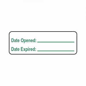 Date Received/Date Opened/Expiration Date | Medline