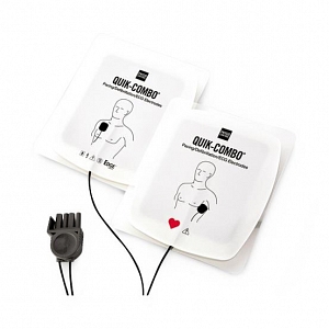 Lifepak15 Edge System Electrodes with Quik-Combo Connector | Medline ...