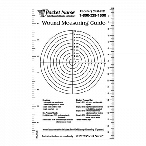 Pocket Nurse Wound Measuring Guide | Medline Industries, Inc.