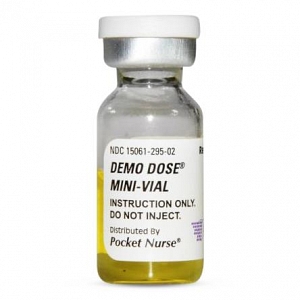 Demo Dose Mini Vial | Medline Industries, Inc.