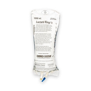 Demo Dose Lactated Ringers IV Fluid | Medline Industries, Inc.