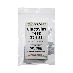 Pocket Nurse Gluco SIM Test Strips | Medline Industries, Inc.