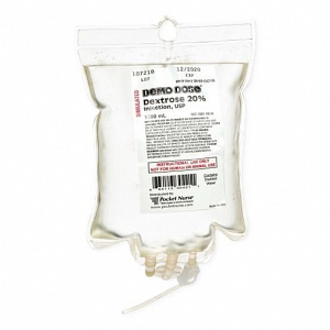 Demo Dose 20% Dextrose IV Fluid | Medline Industries, Inc.