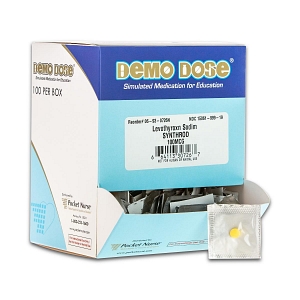 Demo Dose Levothyroxn Sodium (Synthrod) | Medline Industries, Inc.