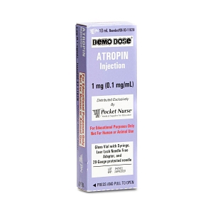 Demo Dose Atropin Simulated Code Drug for Injection | Medline