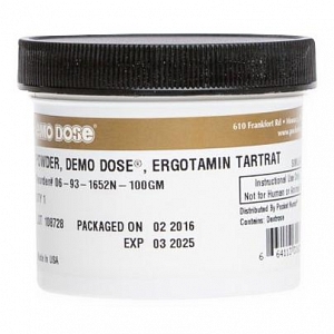Demo Dose Powder Ergotamin Tartrat | Medline Industries, Inc.