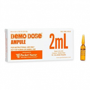 Demo Dose Amber Ampules | Medline Industries, Inc.