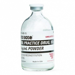 Demo Dose Sterile Practice Drug Powder | Medline Industries, Inc.